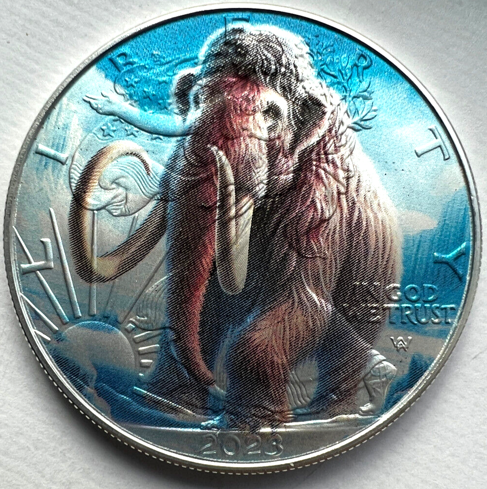 Woolly Mammoth American Silver Eagle 1oz .999 Silver Dollar Coin Limit ...
